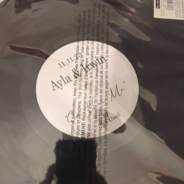 Personalized Record W/display Case Wedding Guestbook First Song Vinyl ...