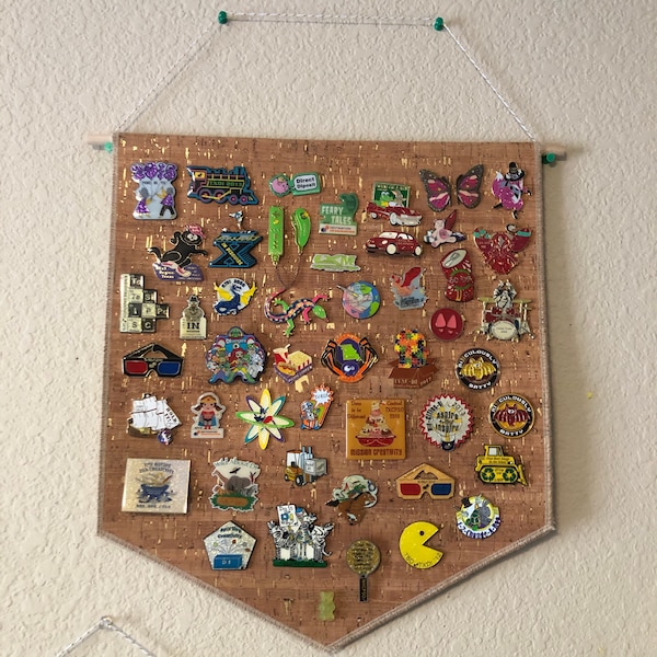 Premium Cork Pin Display, Pin Badge Display, Cork Pennant, Enamel Pin ...