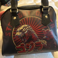 Godzilla Backpack Gojira Bag Kaiju Japan Bags Lunchbox Handbag Sci Fi ...