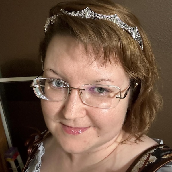 Metal Crown Headband: Medieval Battle Armor Headpiece; Viking Crown ...