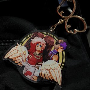 Scourge Acrylic Charm Keychain - Etsy