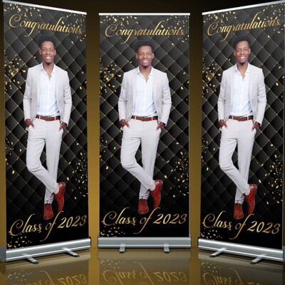Graduation Retractable Banner, Class of 2020 Banner, Graduation Banner ...