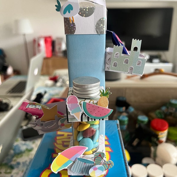 COLORS Box #3 Combo, Box Template SVG, PDF File, Assemble Video ...