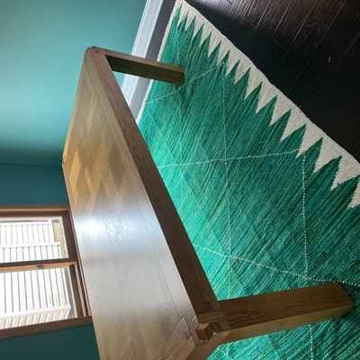 Red Round Pouf Handmade Footstool Round Red Pouf Ottoman Pouf - Etsy