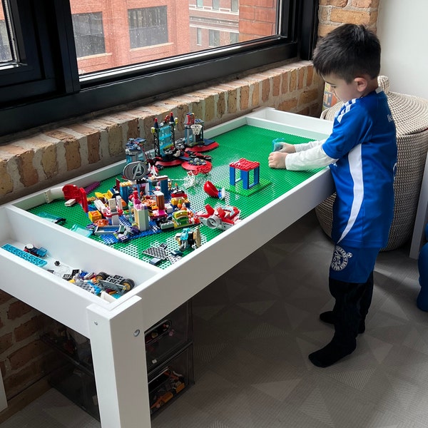 Building Bricks Table, Activity Table, Building Blocks Table, Kids Table, Train Table, Art Table ...