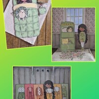 Printable Paper Sleeping Bag Template, Digital Download, Activities for ...