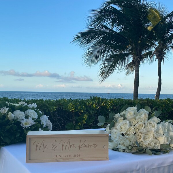 Classic Wedding Personalized Jumbling Tower, Personalized Wedding Gifts ...