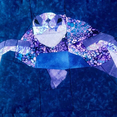 Pumpkin Paper Pieced Pattern Block for Halloween or Fall Quilt - Etsy