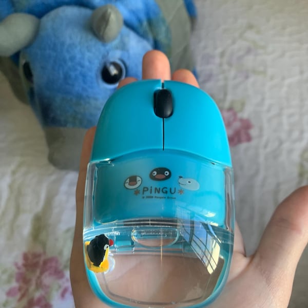 Pingu Penguin Aqua Y2K Frutiger Aero Vintage Nostalgic Water Mouse ...