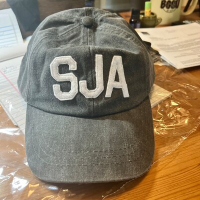 Custom Area Code Hat, Baseball Cap, Ponytail Baseball Hat, Airport Code ...