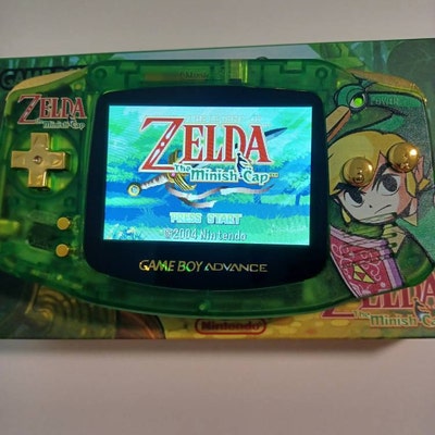 PRINCESS PEACH Pink Custom Gameboy Advance Mod W/ Backlit GBA - Etsy