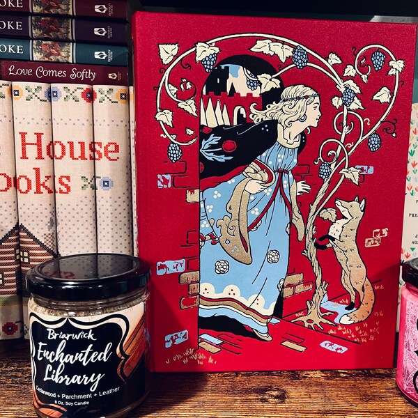 Enchanted Library Candle- Fantasy Inspired- Soy Vegan Candle - Etsy