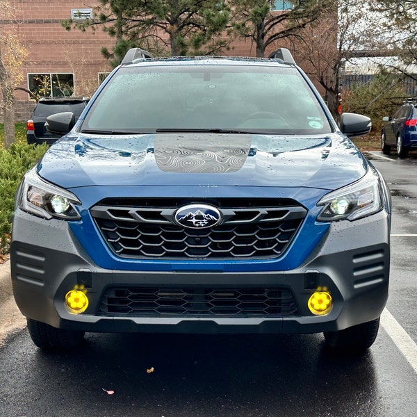 Crux Motorsports Precut Fog Light Tint Kit in Orange/amber for 2022 ...