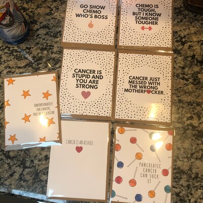 Chemo Card Chemotherapy Get Well Cancer Card for Her Breast Cancer Card ...