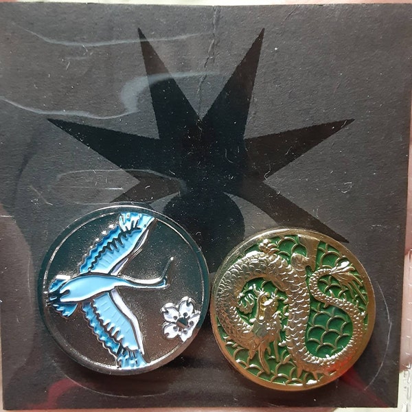 L5R Fate Solid Metal - Crane Resplendence and Diplomat - Unofficial ...