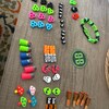 Letter O Beads | 3D Printed Colorful Alphabet Beads | Individual Vowel ...