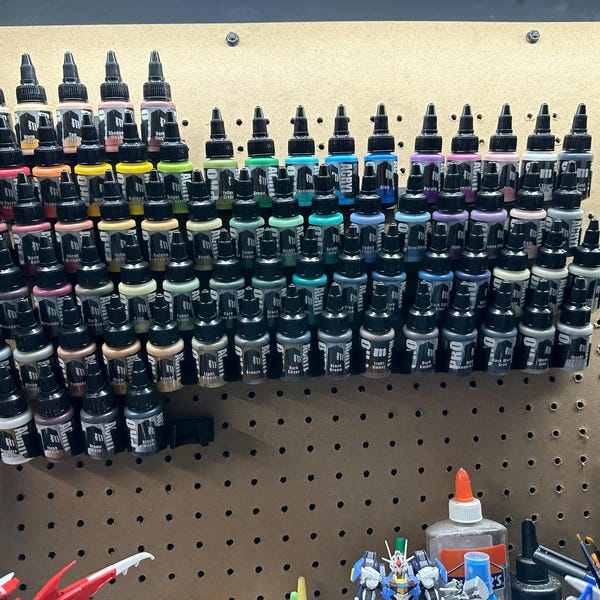 Spinrack Paint Rack for 54 10ml Tamiya, AK, Mr. Hobby, Etc. Bottles - Etsy