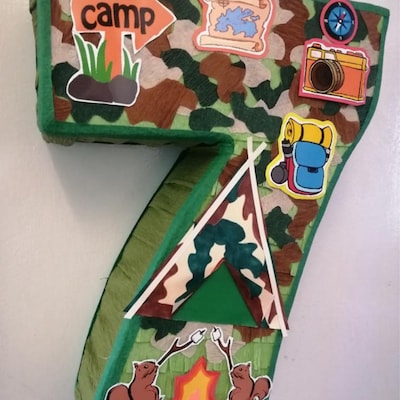 Princess Number 5 Pinata Also Available Numbers From 2 to 9 on Request ...