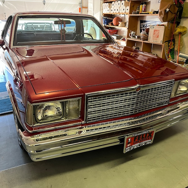Felix | Custom Aluminium License Plate | Lowrider | Chevrolet - Etsy