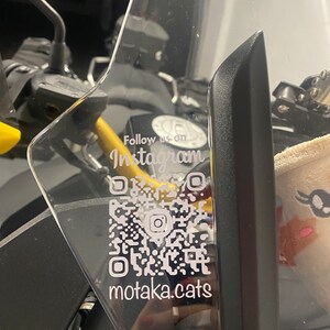 Social Media QR Code Vinyl Decal, Link Directly to Your Instagram ...