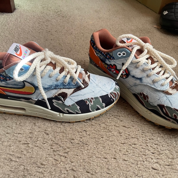 Travis Scott SB Dunk Thick Rope Shoe Laces Cream Sail Braided ...