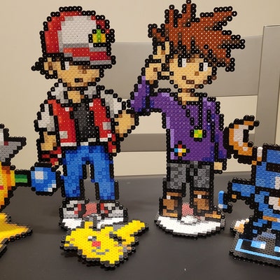 Pokemon Yellow Team Rocket jessie & James Colorized Trainer Bead ...