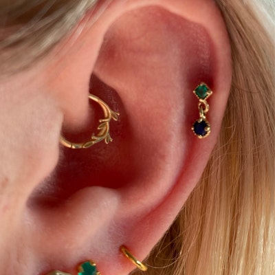 18G/20G 5mm SUPER TINY Cartilage Hoop 5mm Hinged Clicker - Etsy