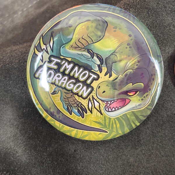 Lycaon, Fennec Fox, Dhole & Coyote - BADGE / MAGNET - Animal ...