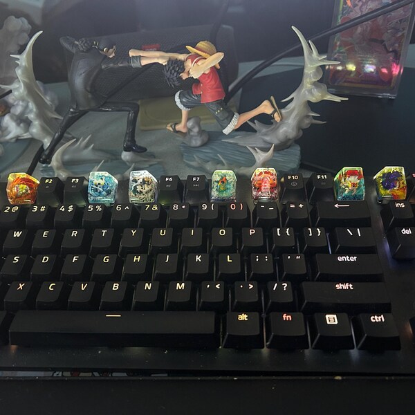 Anime Keycap, Custom Keycaps, Artisan Keycap, Artisan Keycap Cute ...