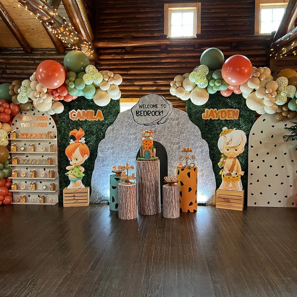 Flintstones Rock Sign | Digital Download | Printable Party Sign - Etsy