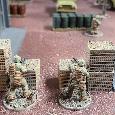 Stalingrad Ruins Set Tabletop Wargaming WW2 Terrain - Etsy
