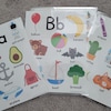 Printable Alphabet Picture Word Chart, ABC Beginning Sound Picture ...