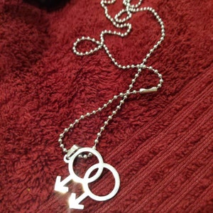 Double Mars Symbol Male Arrow Gay Pride 1 Stainless | Etsy