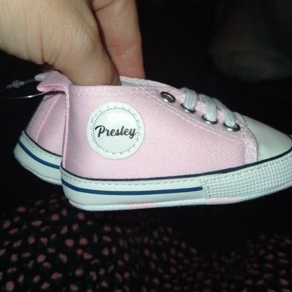 Personalised Toddler Shoes Baby Shoes Name or Initial Pre Walker custom ...