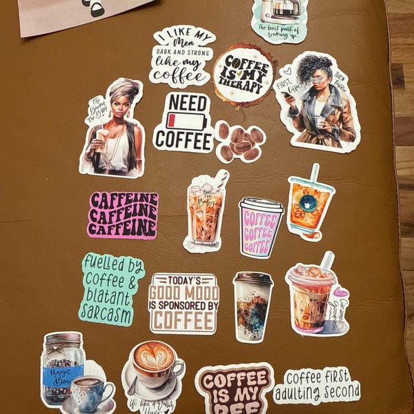 Inspo Sticker Pack - Black Girl Planner Stickers - Black Woman Handmade ...