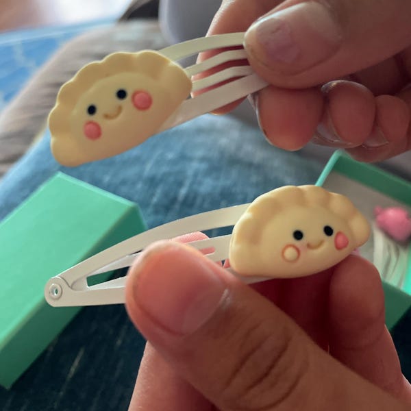 Red Ladybug Hair Clips Set of Two Red Hair Clip Metal Snap Barrette ...