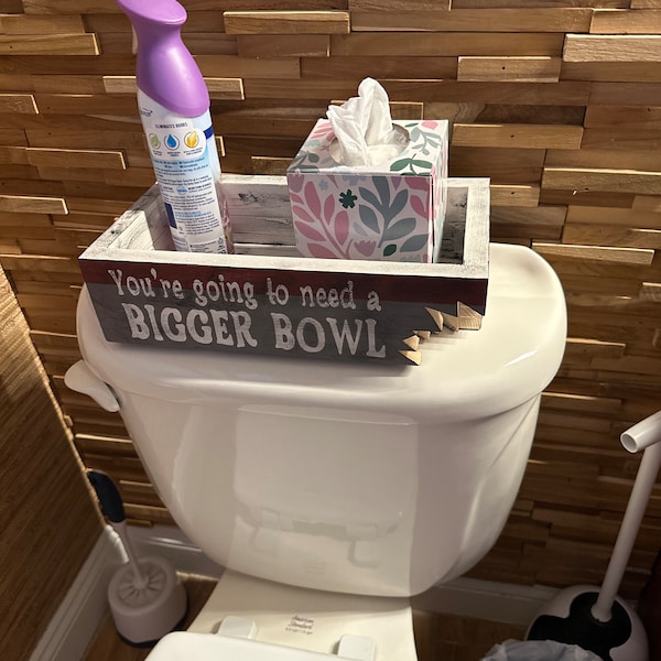 Jaws Movie Decor, Funny Bathroom Humor, Fun Bath Storage, Jaws Decor ...