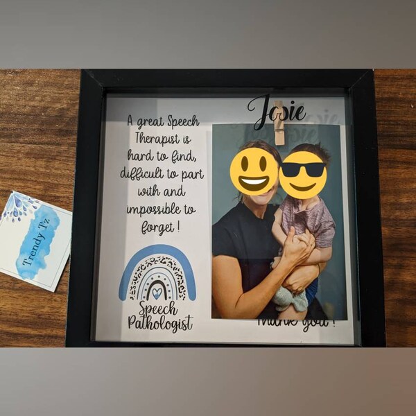 Speech Therapist Gifts, Add Photo Frame, Gift for Speech Language ...