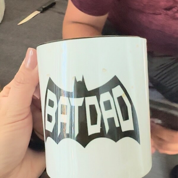 Batdad, Batdad Mug, Batdad Coffee Mug, Dad Coffee Mug, Mug for Dad ...