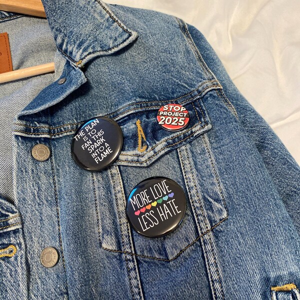 OMG GOP WTF Button, 2.25 Inch Pinback Button, Democrat Button ...