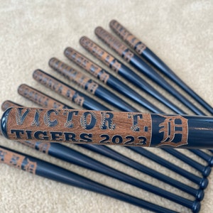 Baseball Team Gift, Personalized Bat, Mini Baseball Bat, Little League ...