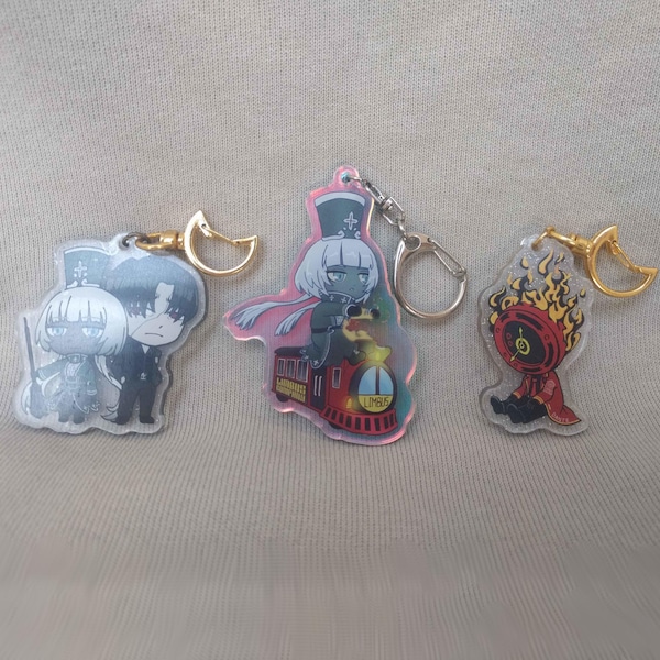 Limbus Company Keychain Charms - Etsy