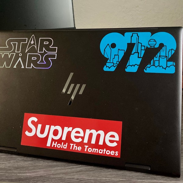 Dallas Area Code Skyline Decal Sticker - Etsy