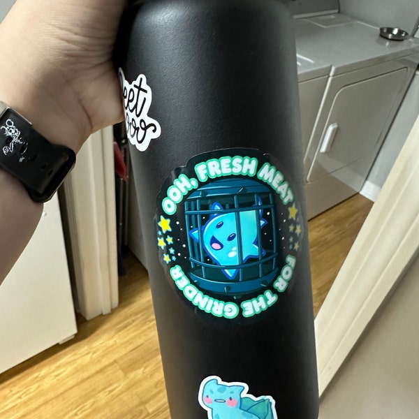 Lumalee Fresh Meat | Gamer Sticker | Super Mario | 3.5" | Waterproof ...