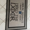 Custom Door Mat, Personalized Welcome Mat, Block Cut Out Design Door ...