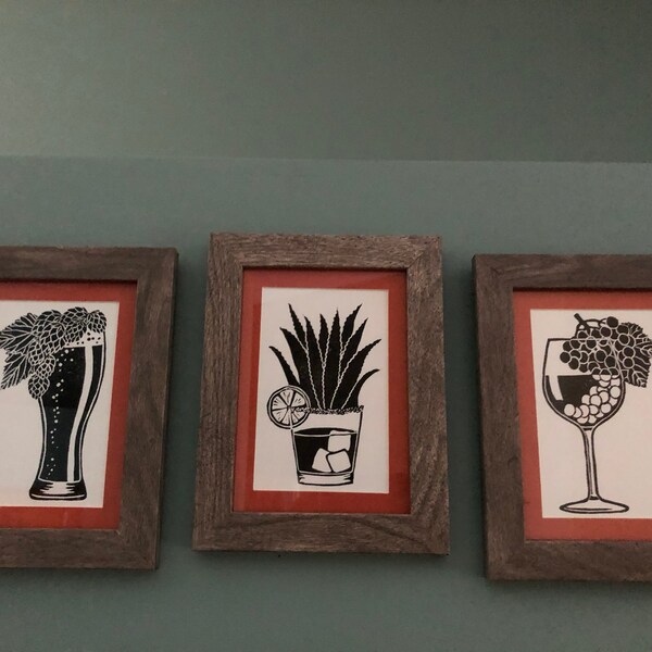 Green Sea Turtle Block Print - Etsy