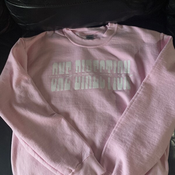 One Direction Crewneck Sweatshirt - Etsy