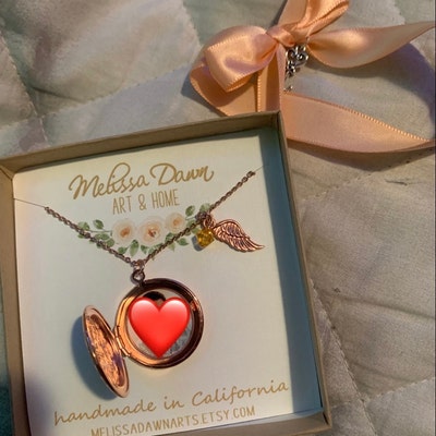 Locket Necklace / Locket / Heart Locket / Photo Locket / Custom Locket ...