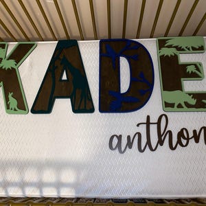 Daisy Nursery Letters, Daisy Wooden Alphabet Letters, Flower Name Sign ...