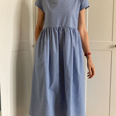 LISTON Smock Dress Digital Pdf Pattern Women Dress With Pockets US ...